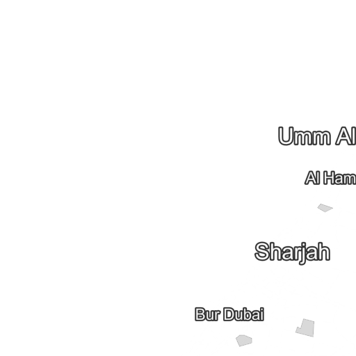 Dubai air quality map | IQAir